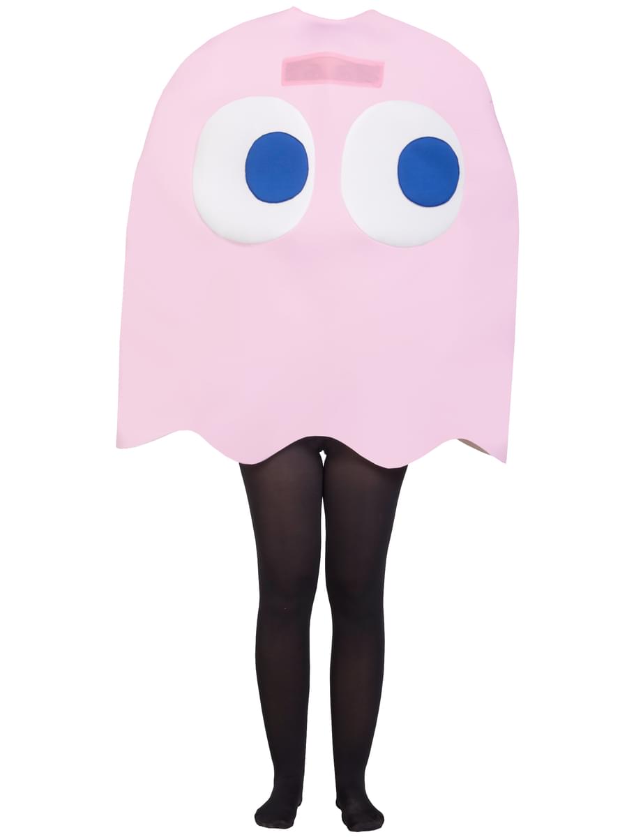 Pinky the Ghost Pac-Man Costume for Kids | Funidelia