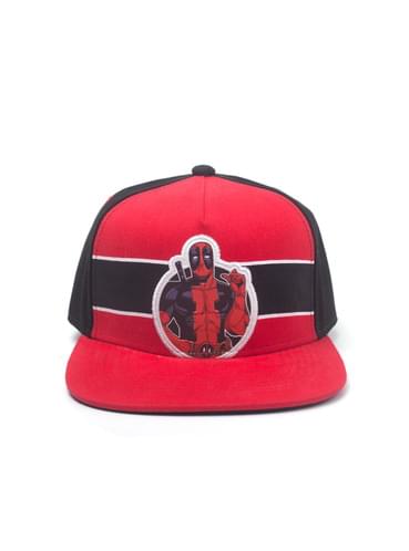 Deadpool cap for men in red | Funidelia