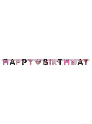 LOL Surprise happy birthday garland - LOL Friends. Express delivery ...