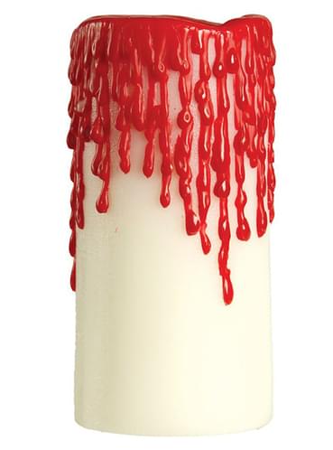 Halloween Blood Candle 10 x 5cm. Express delivery | Funidelia