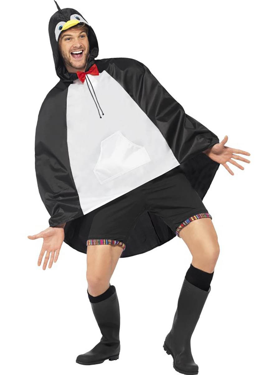 Penguin Party Poncho | Funidelia