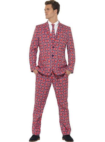UK Flags design Union Jack Suit | Funidelia