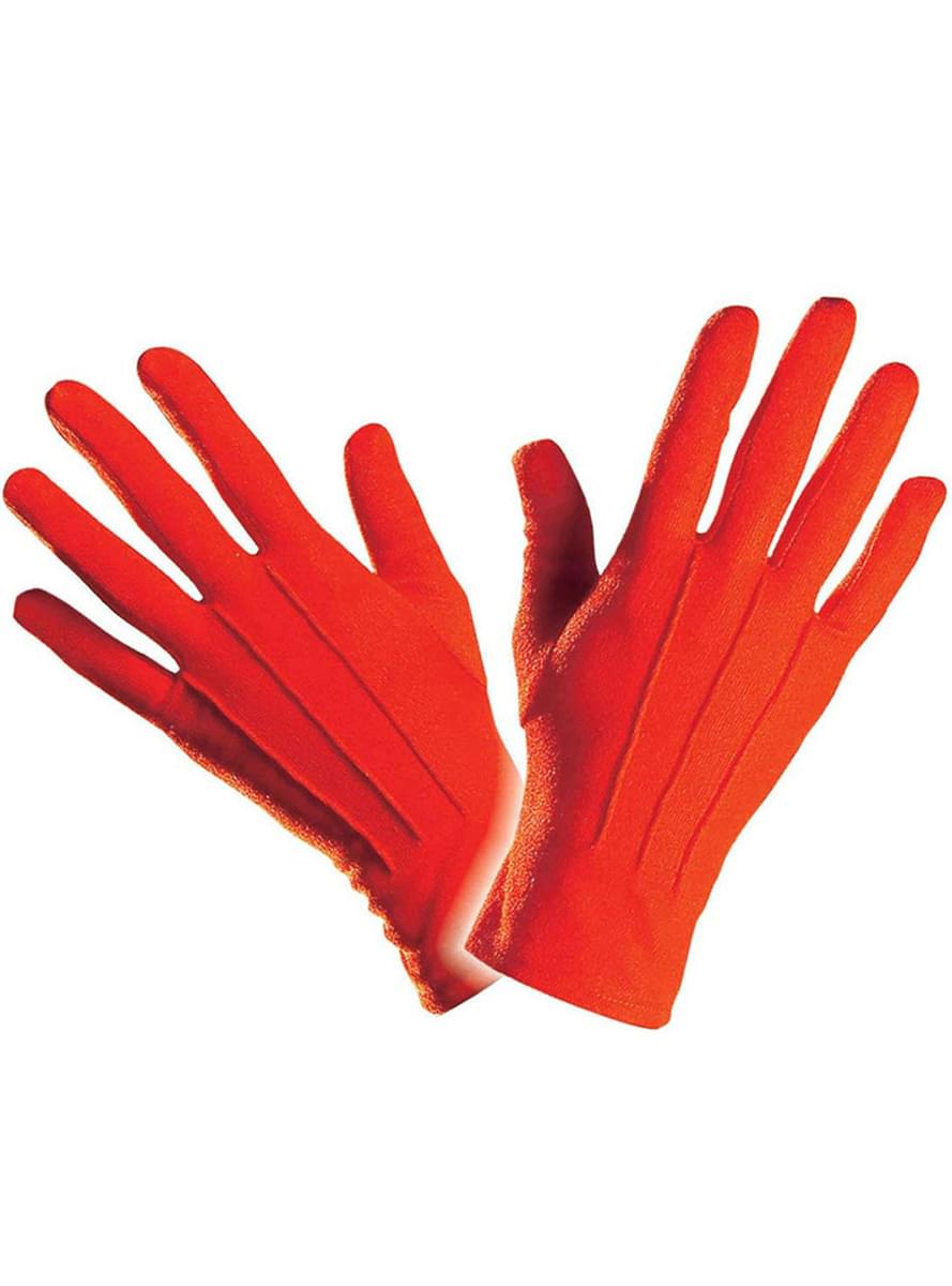 Gants rouges homme | Funidelia