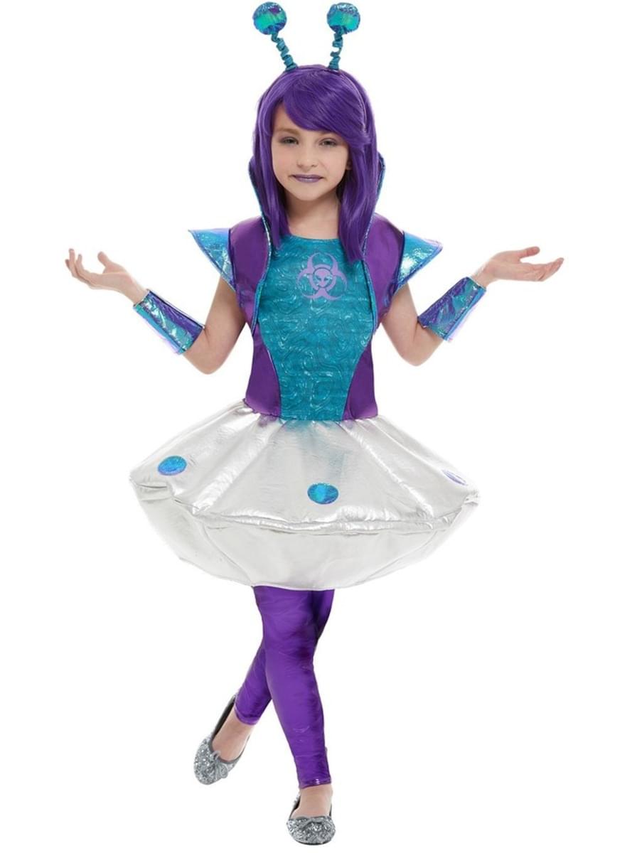 Disfraz de Alien para niña | Funidelia