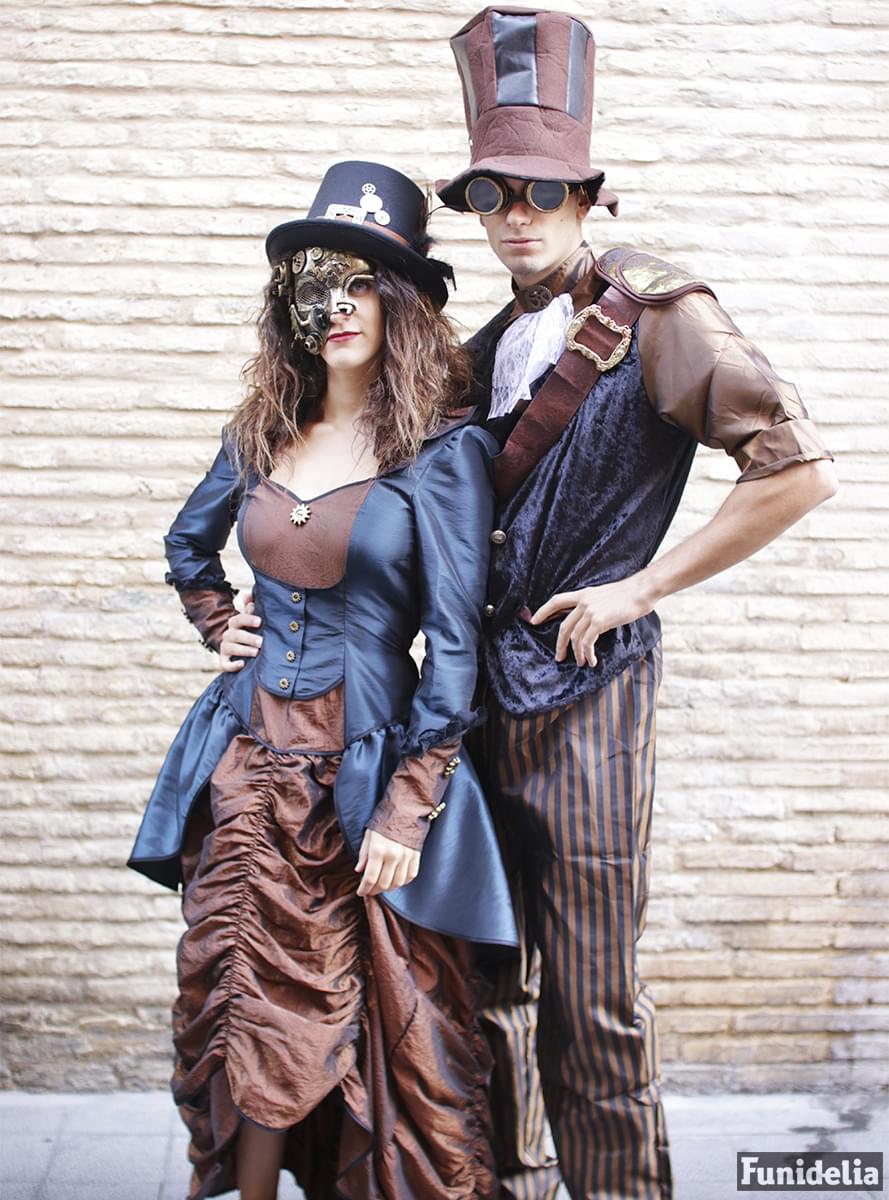 Mens Venetian Steampunk Costume | Funidelia