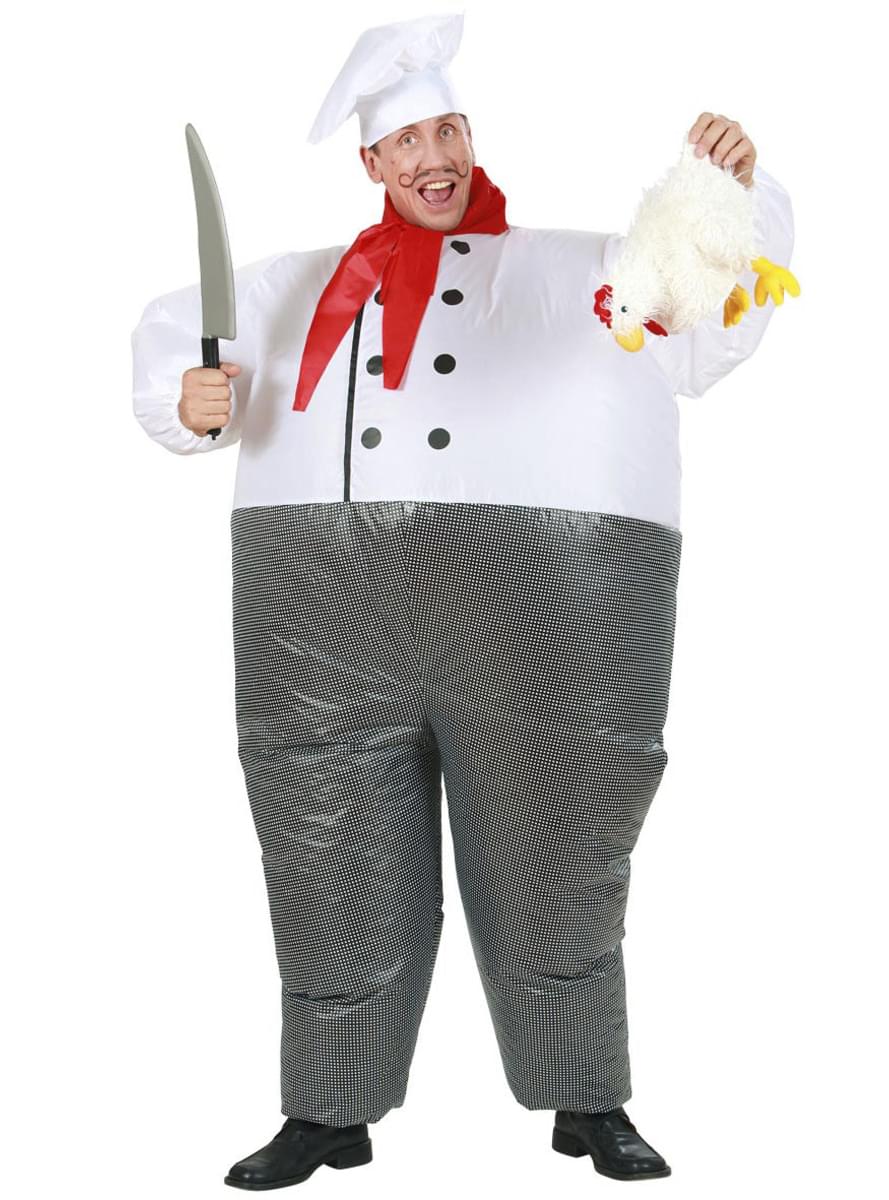 Adults Inflatable Chef Costume | Funidelia