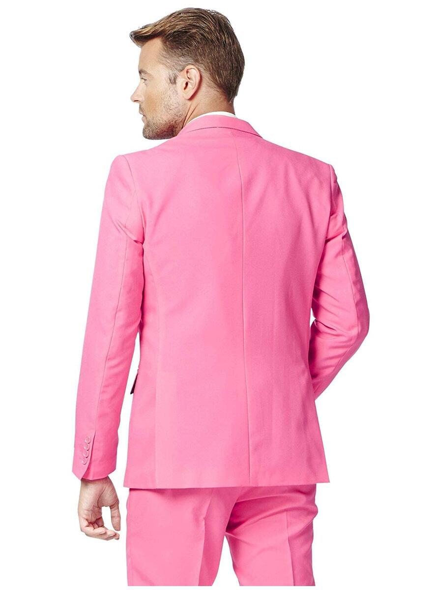 Fato cor-de-rosa "Mr Pink" - Opposuits. Entrega 24h | Funidelia