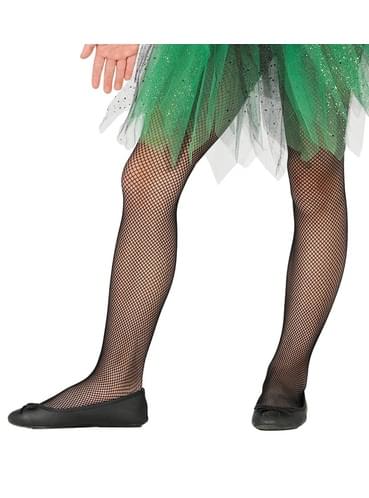 Ciorapi de plasă negri pentru copii. Livrare express | Funidelia