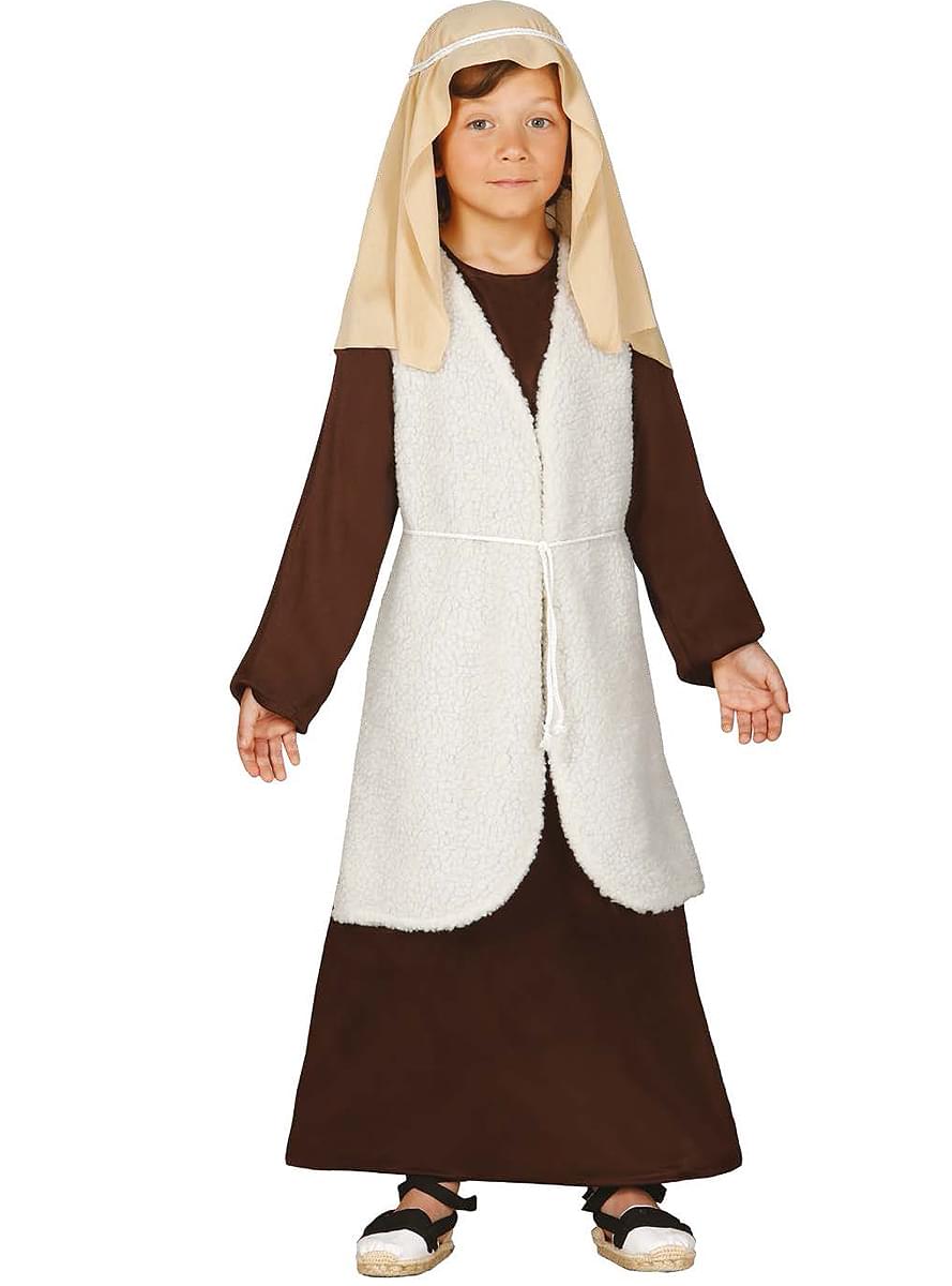 Boys Brown Hebrew Shepherd Costume | Funidelia