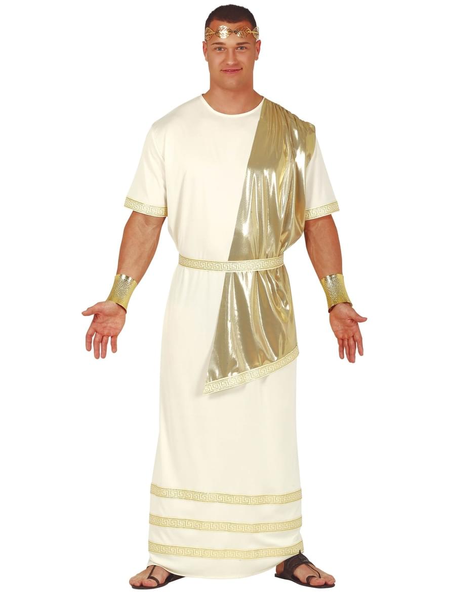 Elegant Greek God Costume for Men | Funidelia