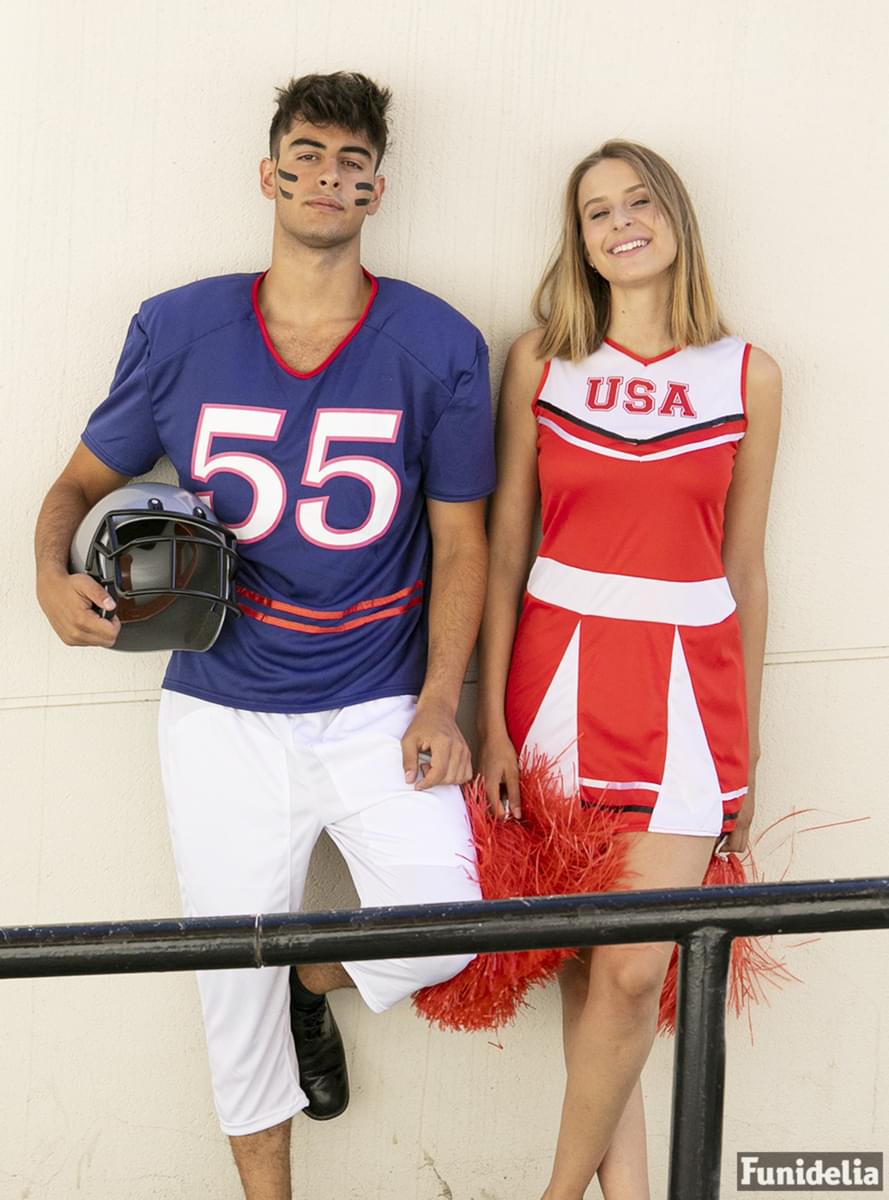 American Football Kostüm für Herren große Größe | Funidelia