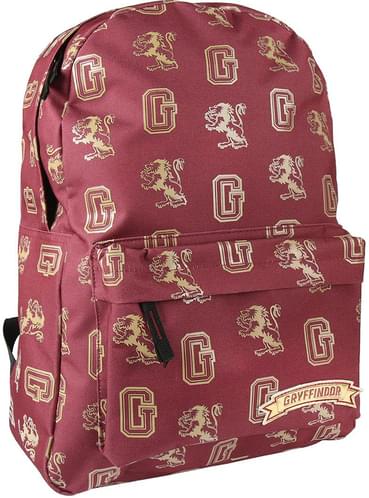 Gryffindor Embossed School Backpack - Harry Potter | Funidelia