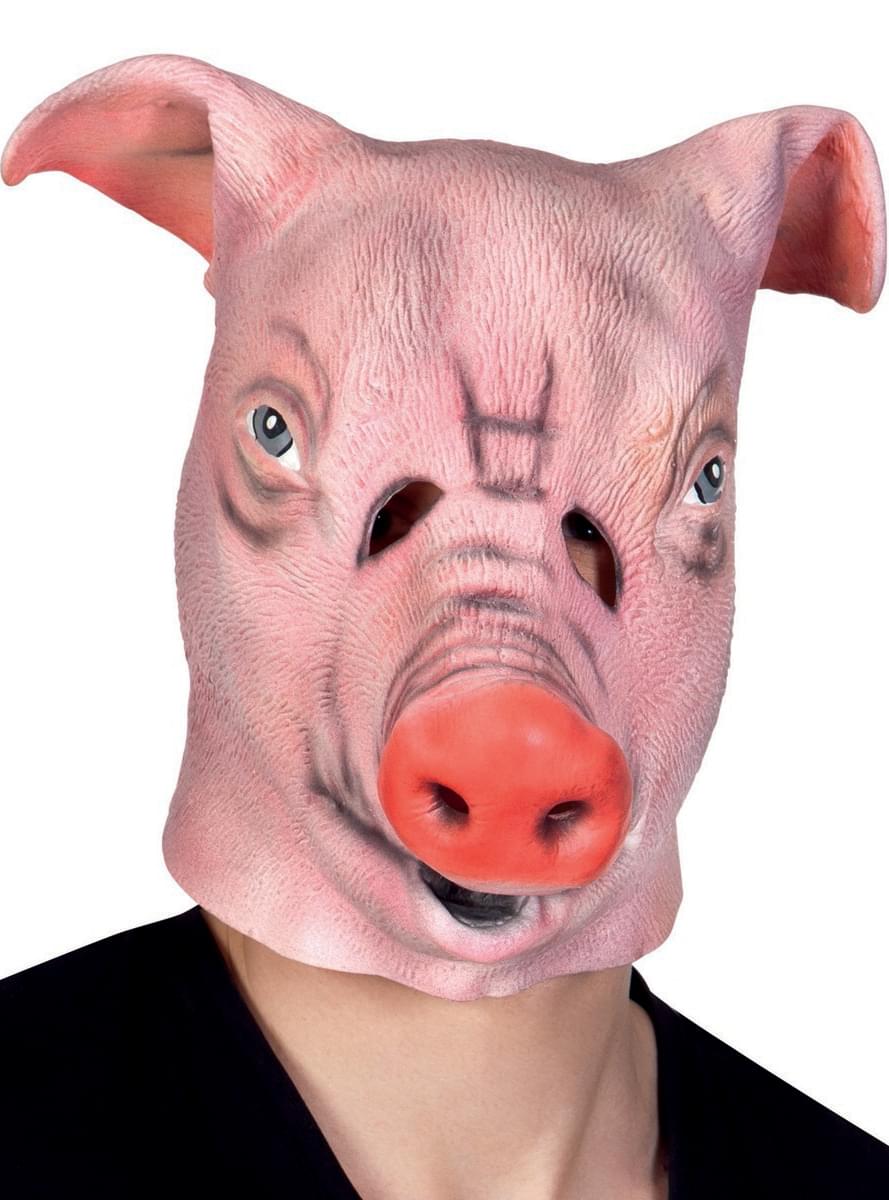 Adult's Farm Pig Mask