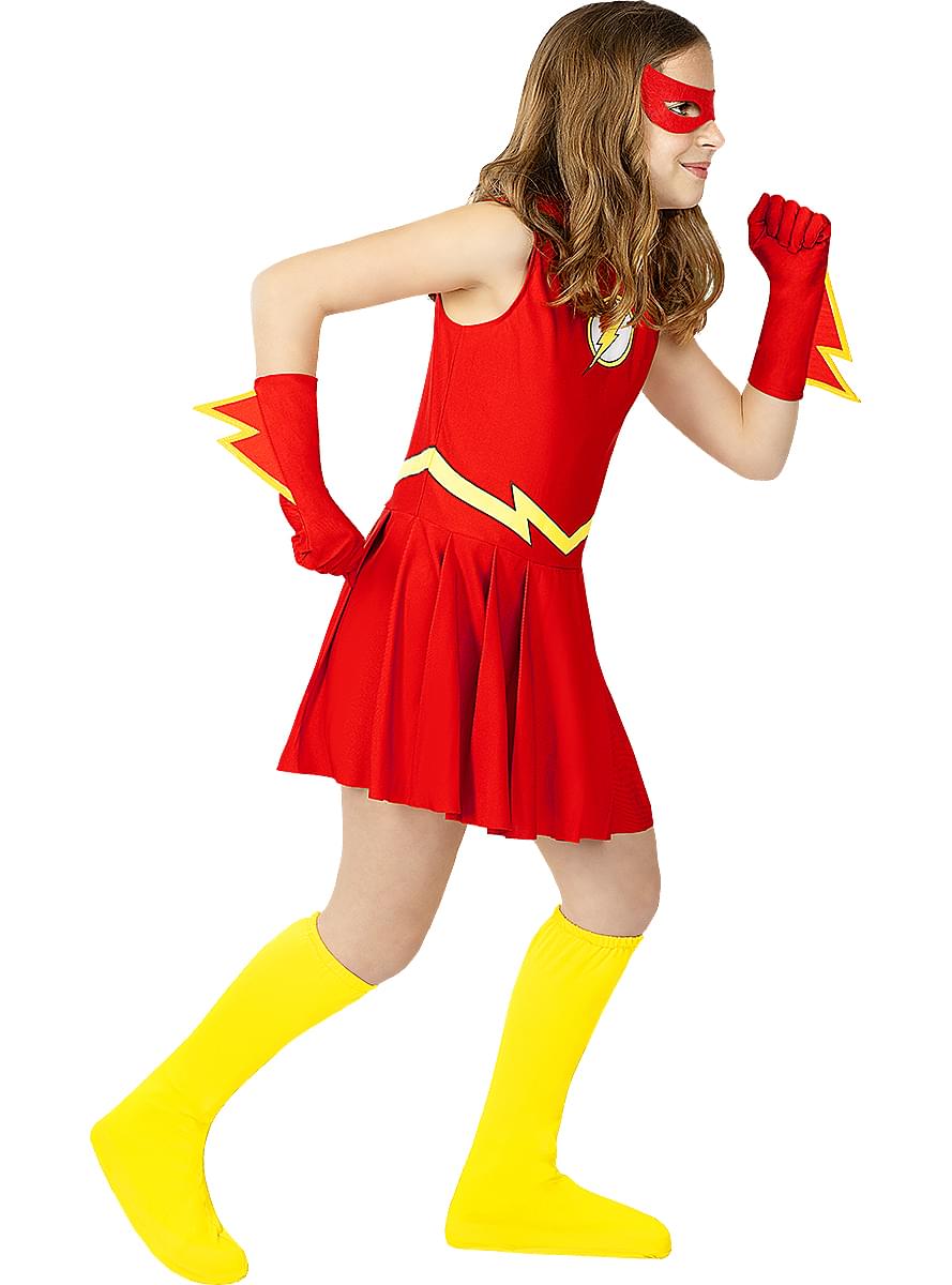 Flash Costume for Girls | Funidelia