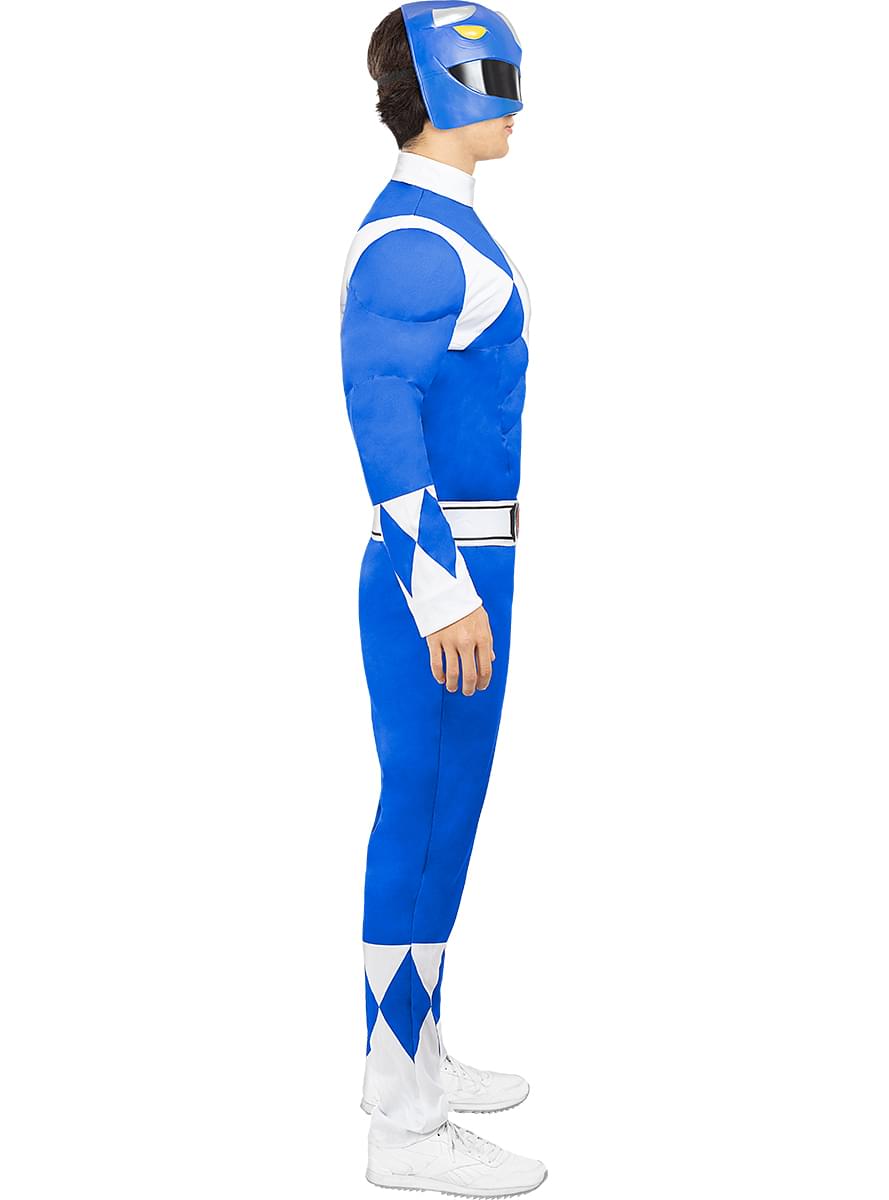 Blue Power Ranger Costume for Adults | Funidelia