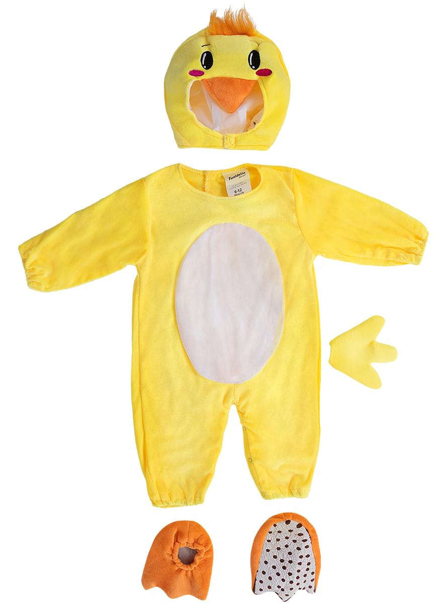Disfraz de pollito para bebé | Funidelia