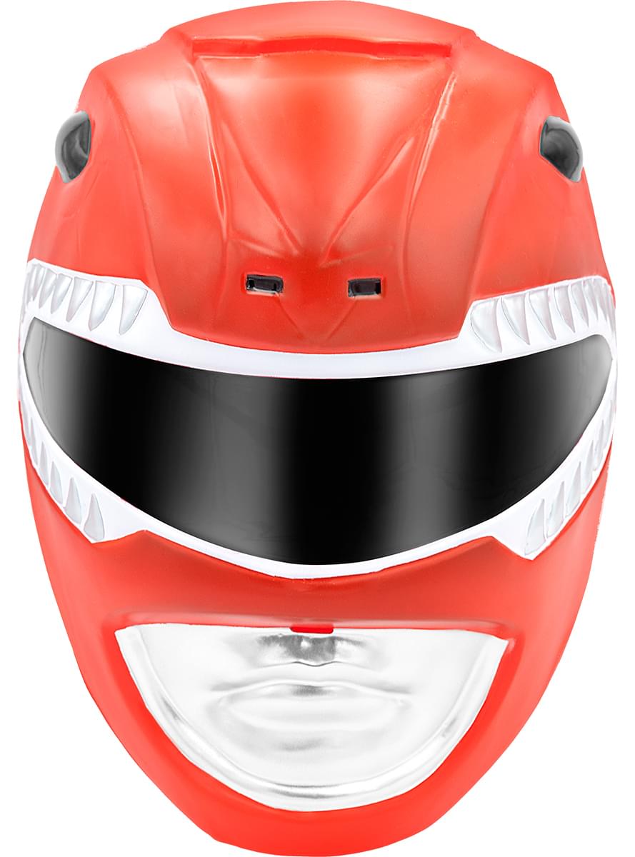 Rode Power Ranger Helm. Volgende dag geleverd | Funidelia