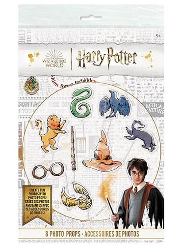 8 accessoires photocall Harry Potter - Harry Potter World | Funidelia