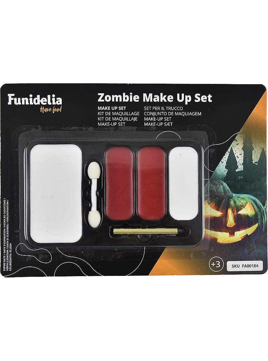 Zombie oil-based makeup set | Funidelia