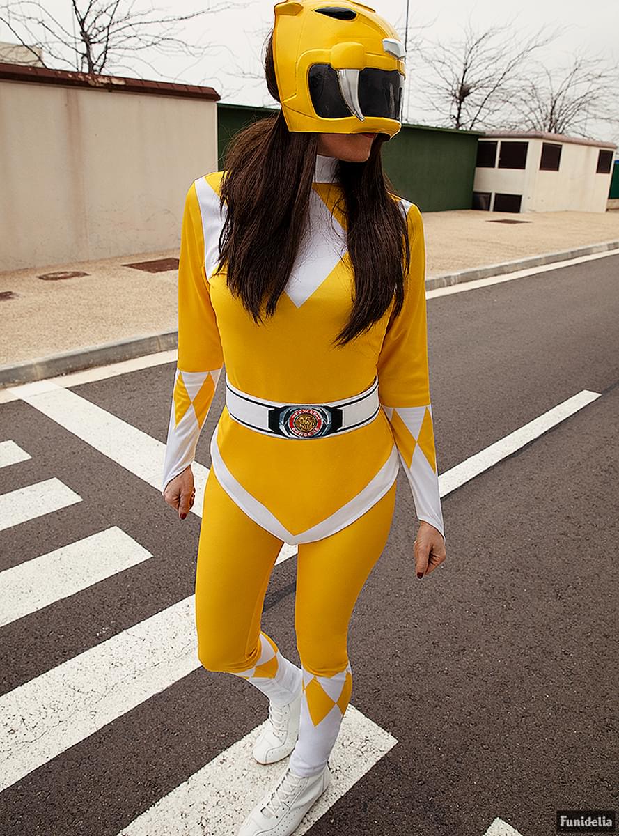 Yellow Power Ranger Costume | Funidelia