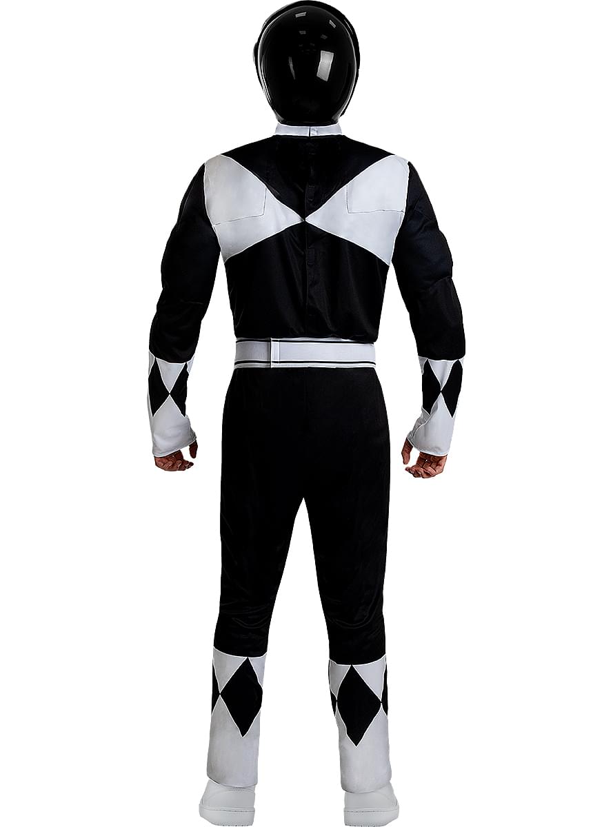 Casco Power Rangers Nero per adulto | Funidelia