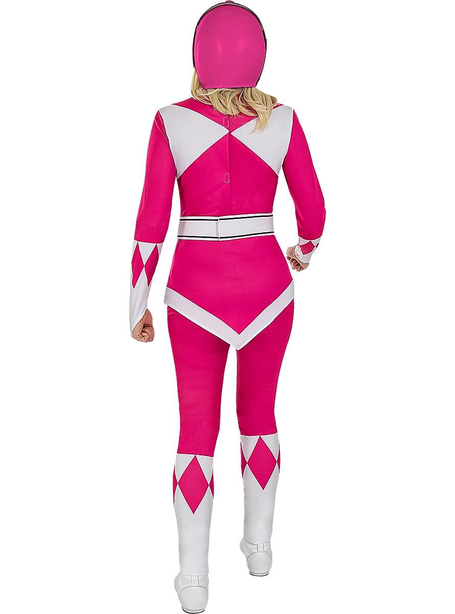 Casco Power Ranger Rosa para adulto | Funidelia