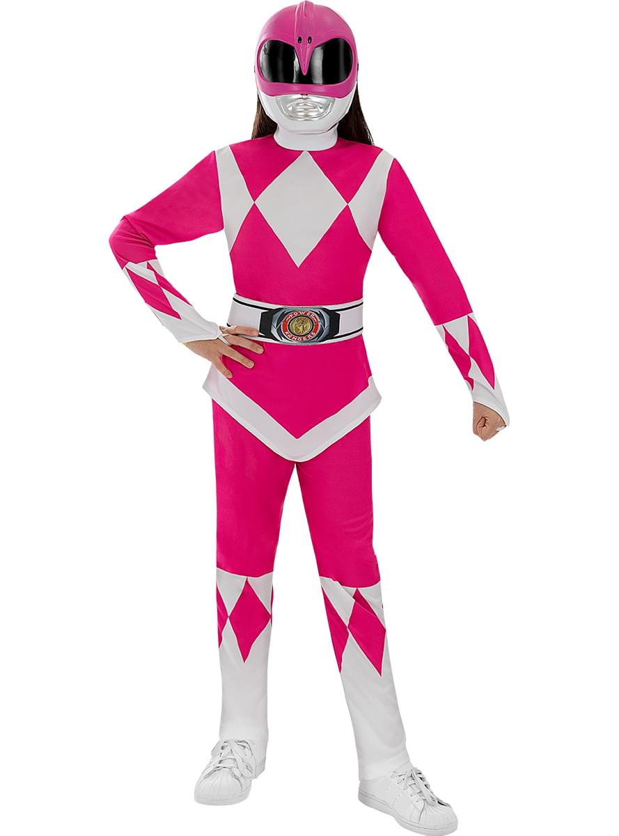 Máscara Power Ranger Cor-de-Rosa para criança. Entrega 24h | Funidelia