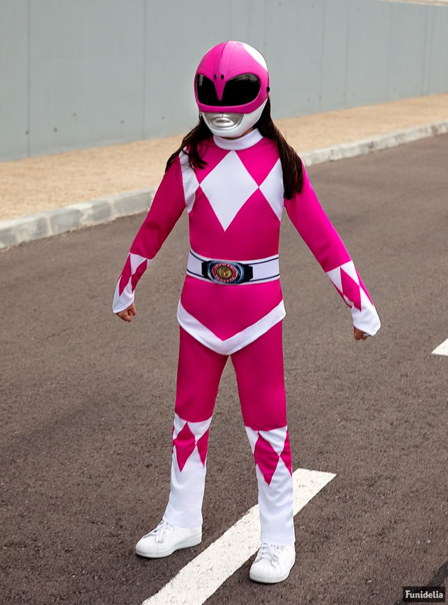Pink Power Ranger Costume for Kids | Funidelia