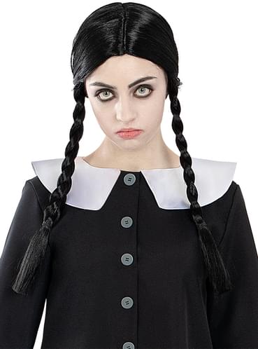 Wednesday Addams Wig for Women - The Addams Family | Funidelia