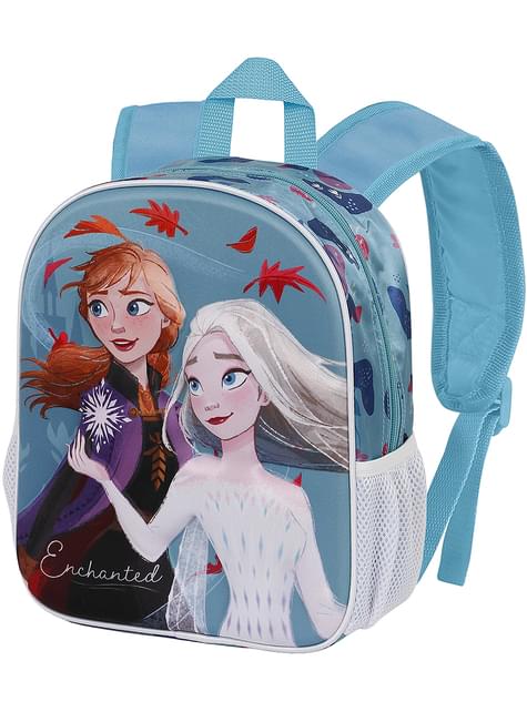 Rucsac pentru copii Elsa Frozen II Elsa și Anna 3D pentru copii pentru ...