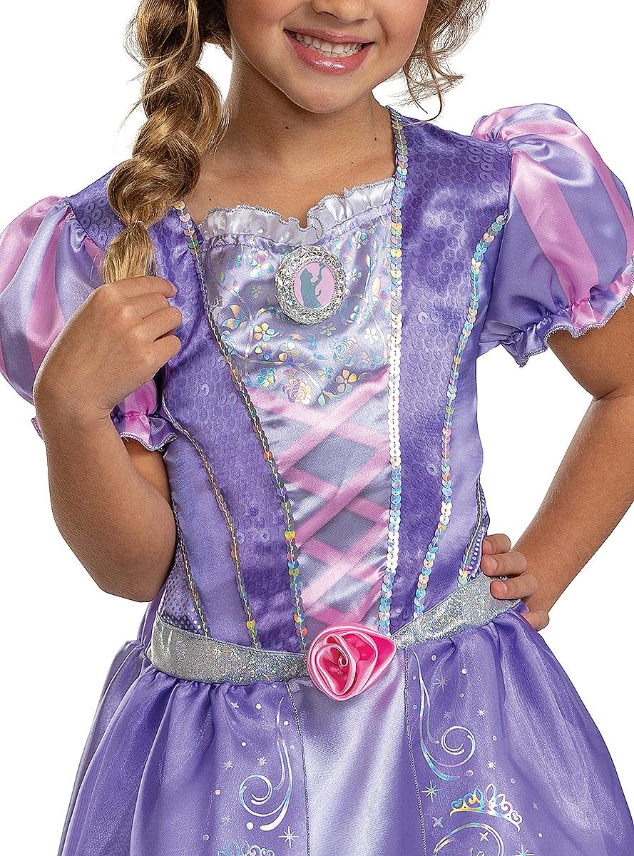 Rapunzel Costume for Girls - Disney100 | Funidelia