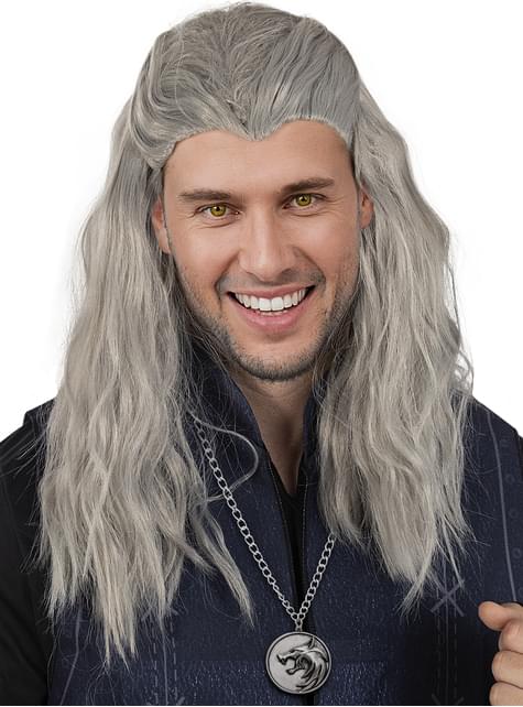 Perucă Geralt pentru bărbaţi - The Witcher. Cei mai distractivi | Funidelia