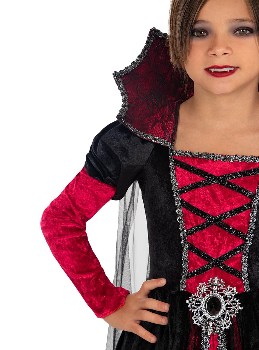 Deluxe Vampire Costume for Girls | Funidelia
