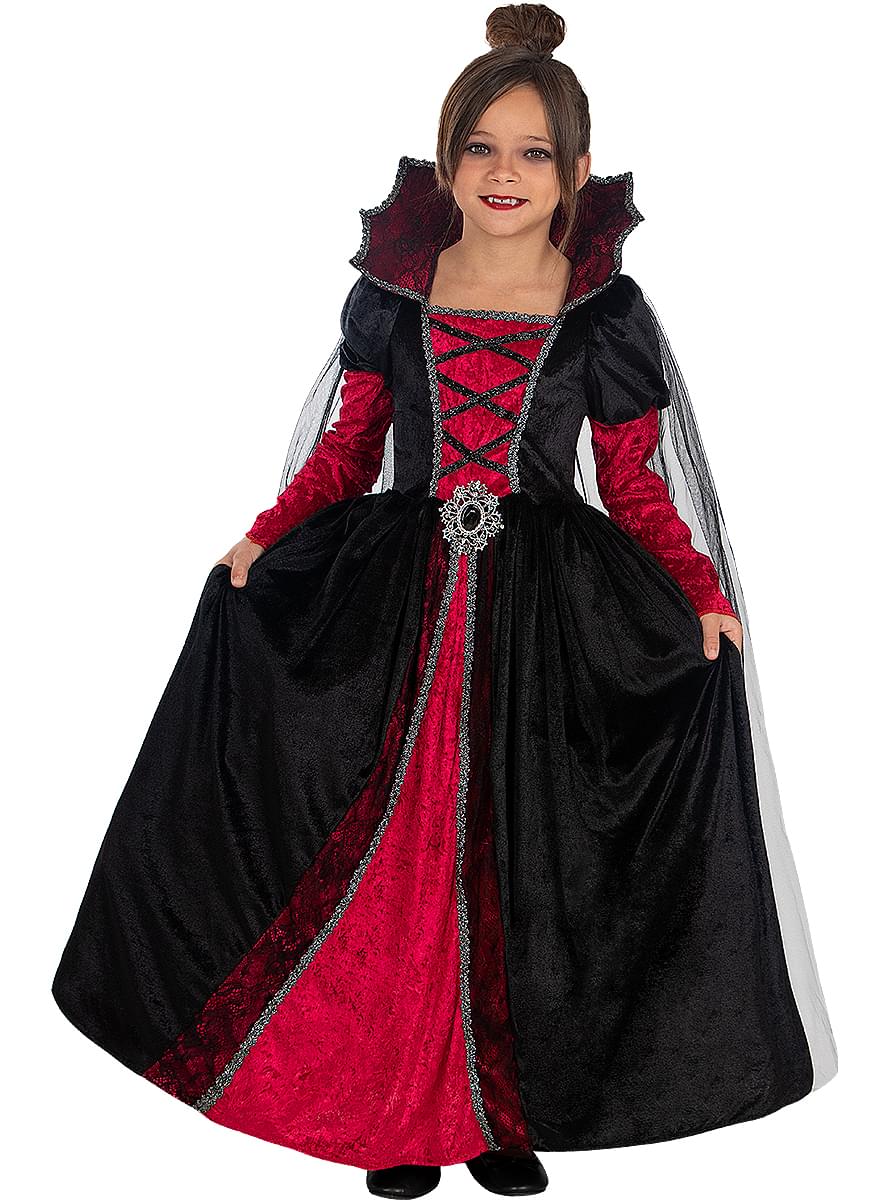 Deluxe Vampire Costume for Girls | Funidelia