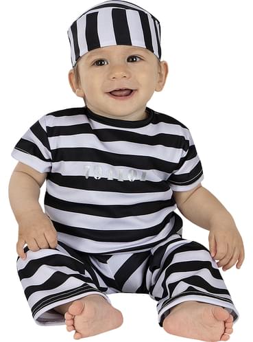 Prisoner Costume for Babies | Funidelia