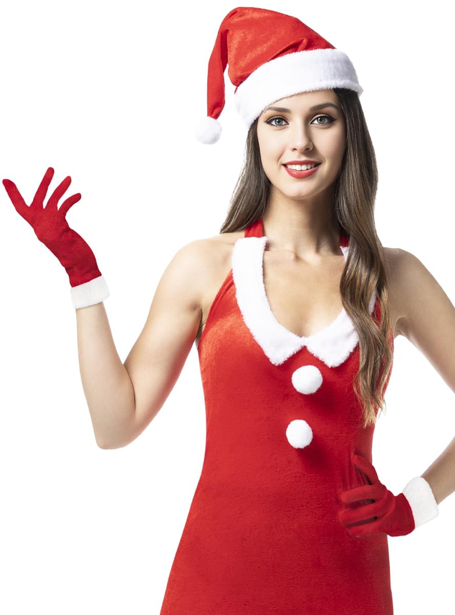 Déguisement Mère Noël sexy femme | Funidelia