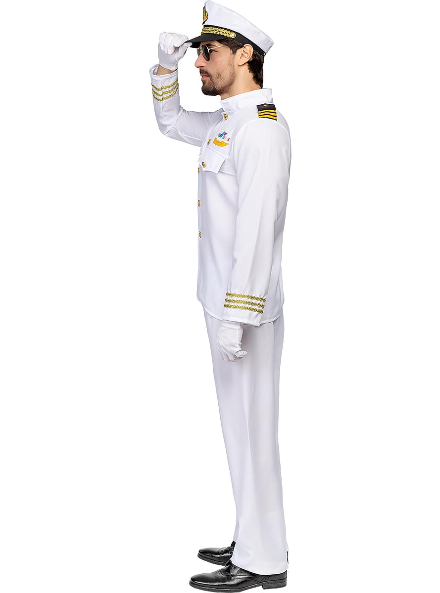 Ships Captain Costume for Men | Funidelia