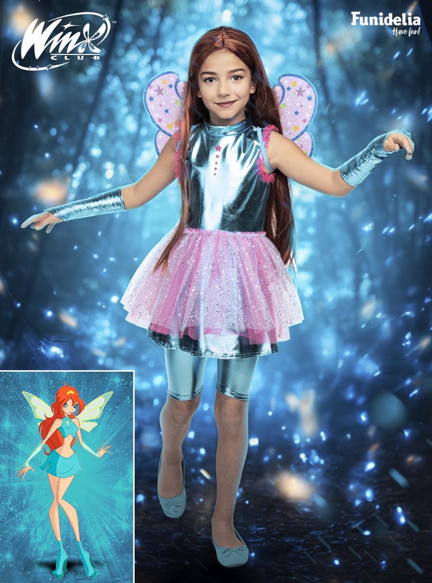 Bloom Costume for Girls - Winx Club | Funidelia