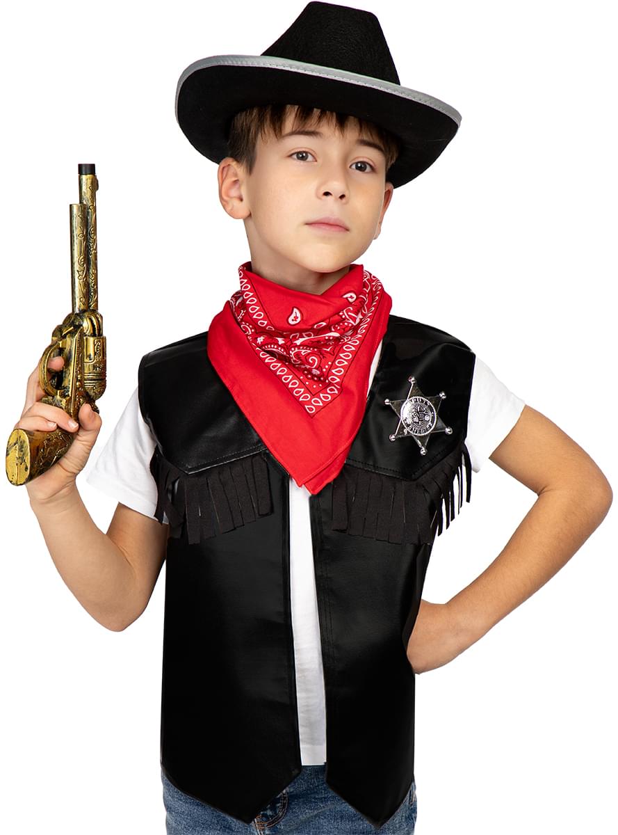 Cowboy Costume Kit for Boys | Funidelia