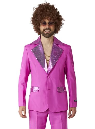 Disco kostuum "Disco Suit Pink" - Suitmeister. Volgende dag geleverd ...