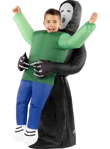 Inflatable Death costume for kids | Funidelia