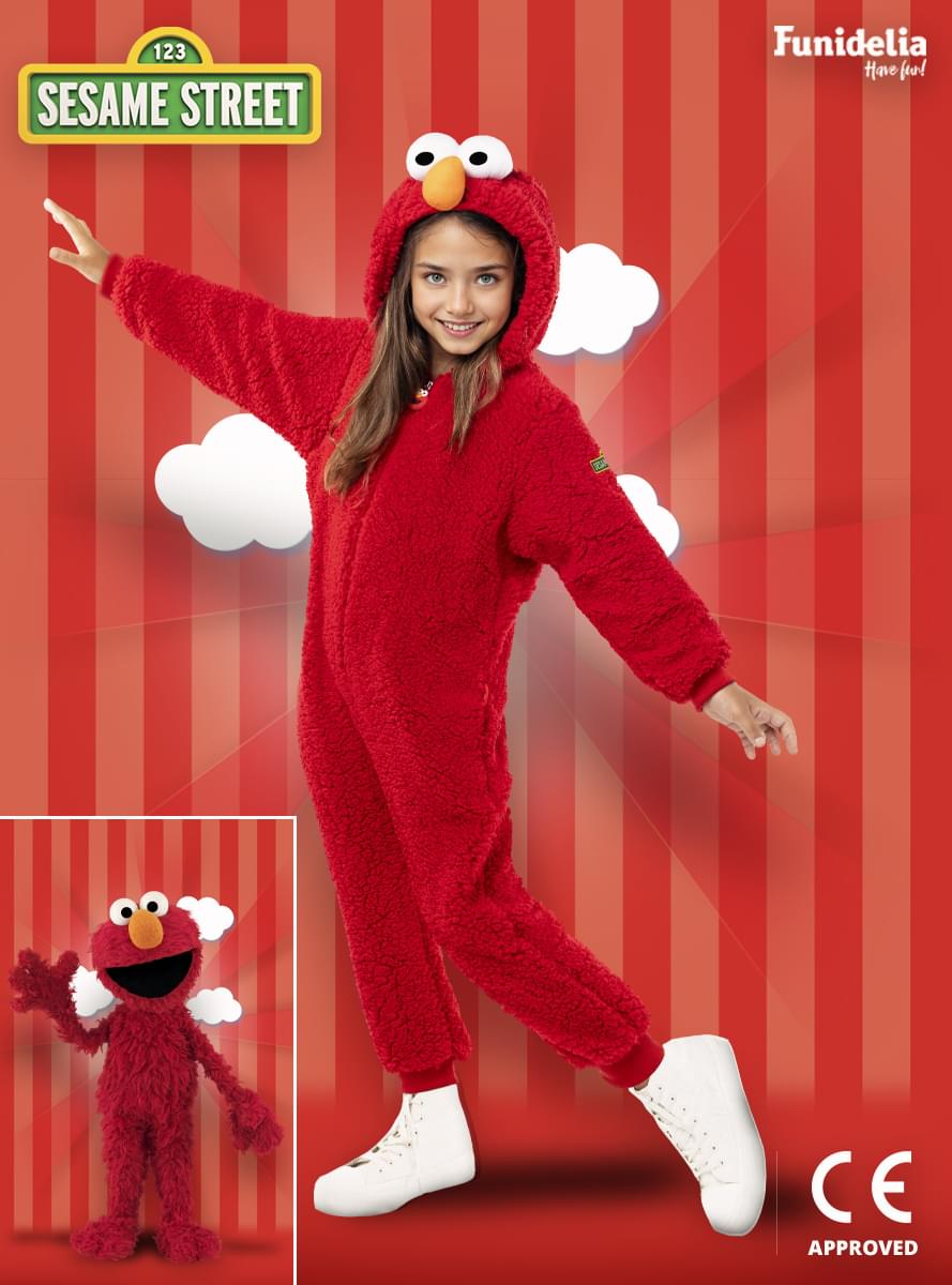 Disfraz de Elmo para niños - Barrio Sésamo | Funidelia