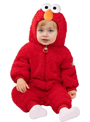 Disfraz de Elmo para bebé - Barrio Sésamo | Funidelia