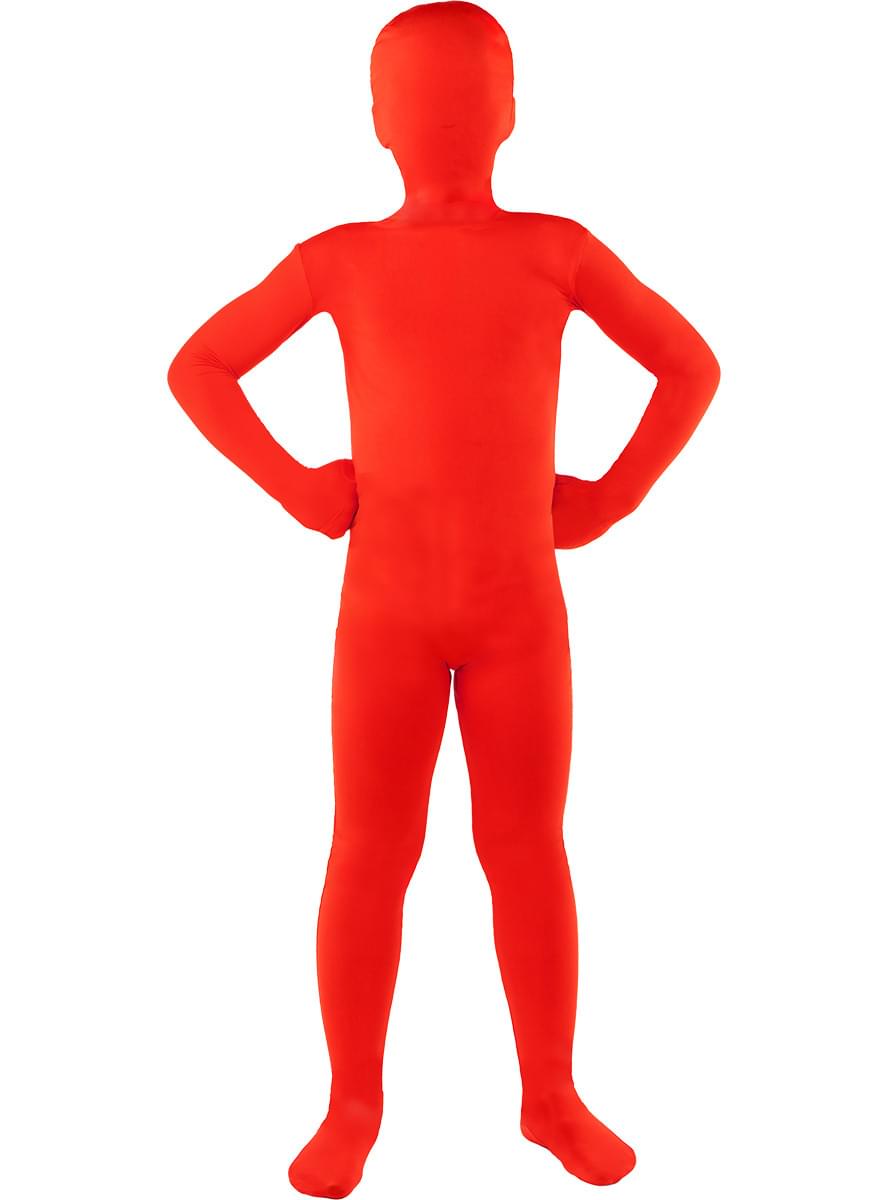 Second Skin Costume Red for Kids | Funidelia