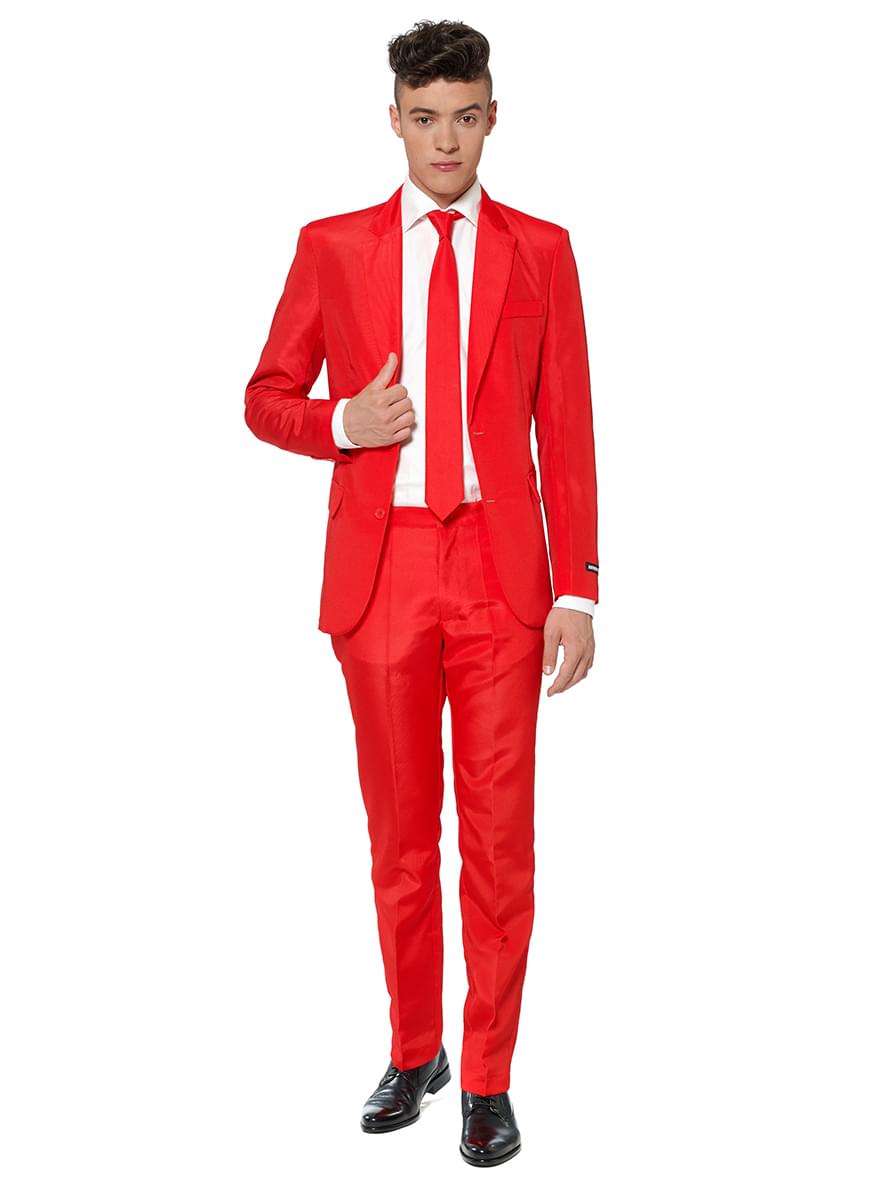 Traje Rojo - Suitmeister. Have Fun! | Funidelia
