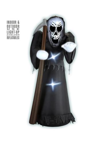 Large illuminated inflatable Death decoration | Funidelia