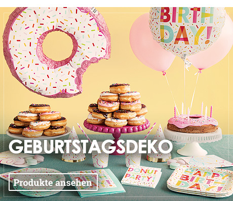 Partydekoration für Geburtstage oder Mottopartys ★ 24h Lieferung| Funidelia